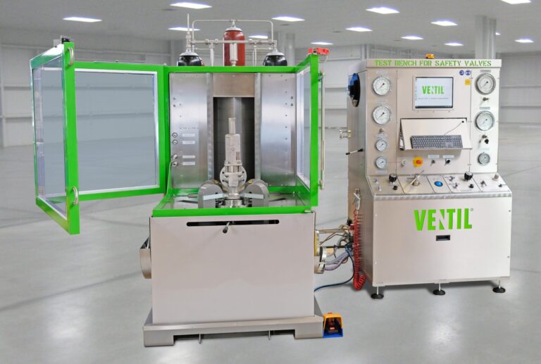 PRESSURE RELIEF/SAFETY VALVE TEST BENCHES - Ventil Test Equipment
