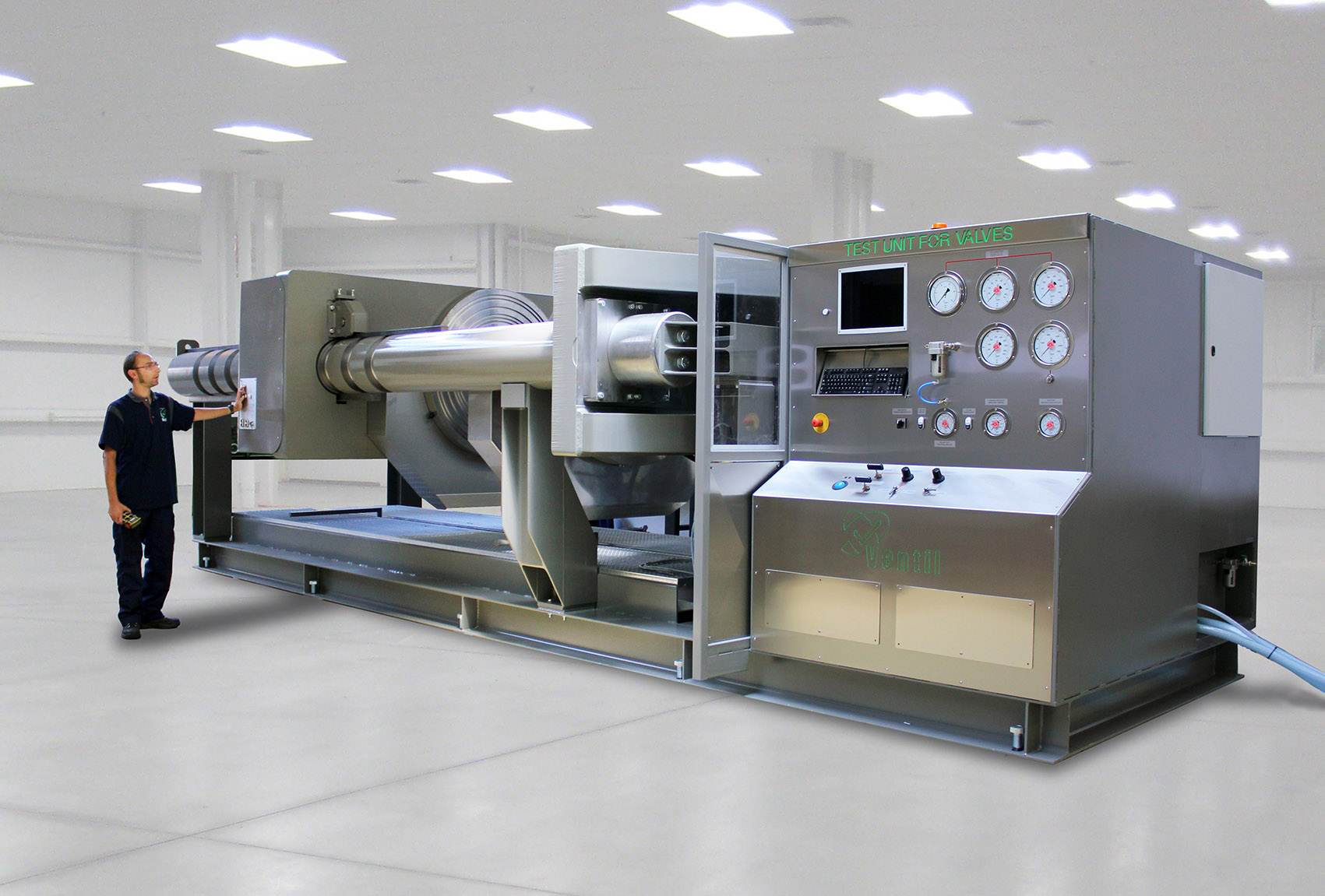HORIZONTAL TEST BENCHES - Ventil Test Equipment