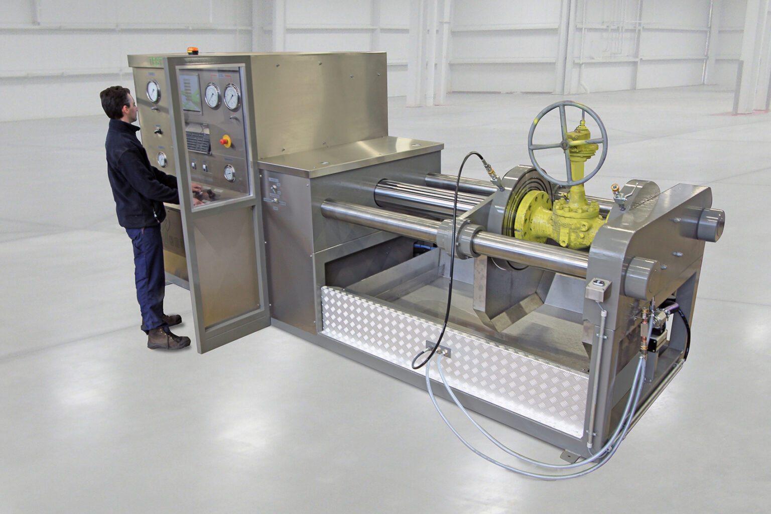 HORIZONTAL TEST BENCHES - Ventil Test Equipment