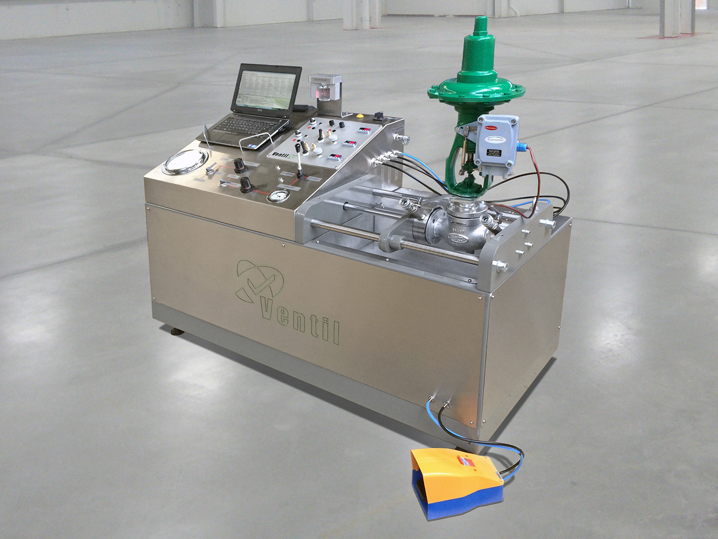 HORIZONTAL TEST BENCHES - Ventil Test Equipment