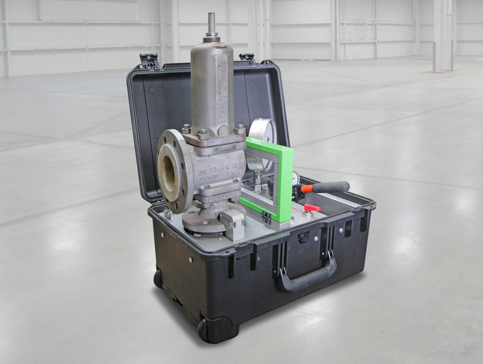 PRESSURE RELIEF/SAFETY VALVE TEST BENCHES - Ventil Test Equipment