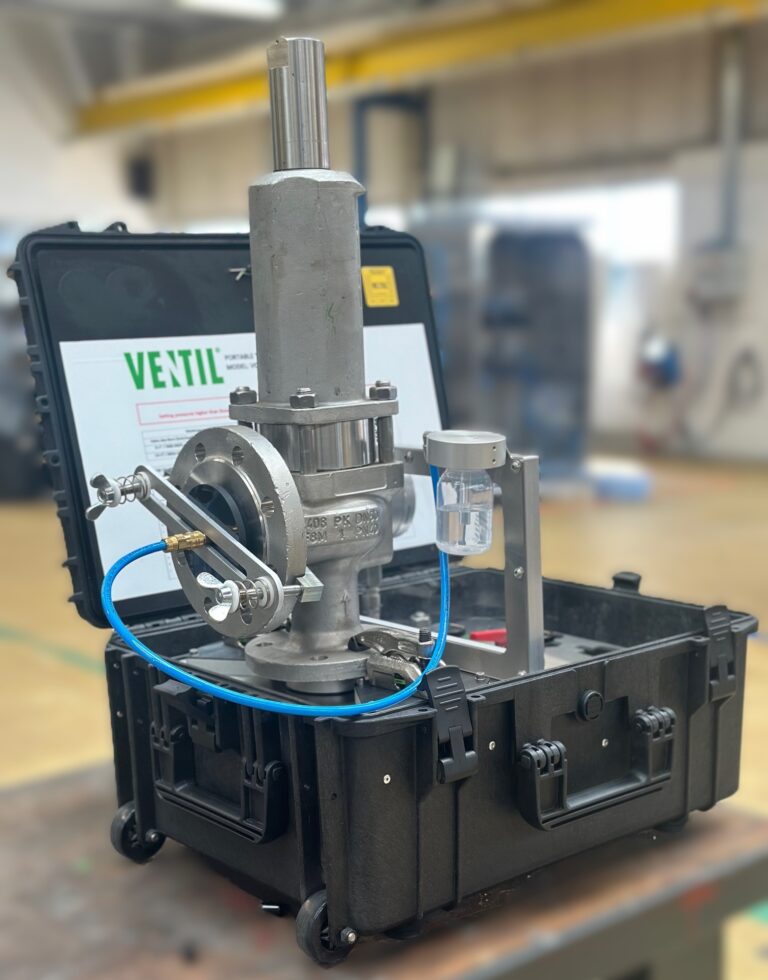 PRESSURE RELIEF/SAFETY VALVE TEST BENCHES - Ventil Test Equipment